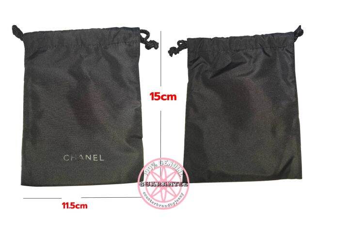 ของแท้ CHANEL BEAUTE Drawstring Pouch | Lazada.co.th