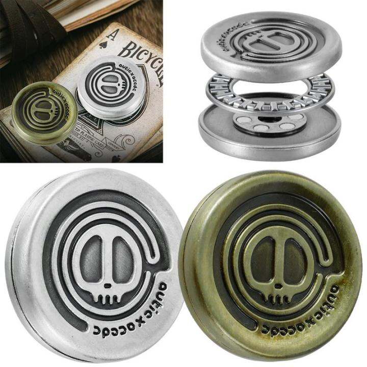 Devil Milk Cap Magnetic Haptic Coins EDC Metal Fidget Toys Autism ...