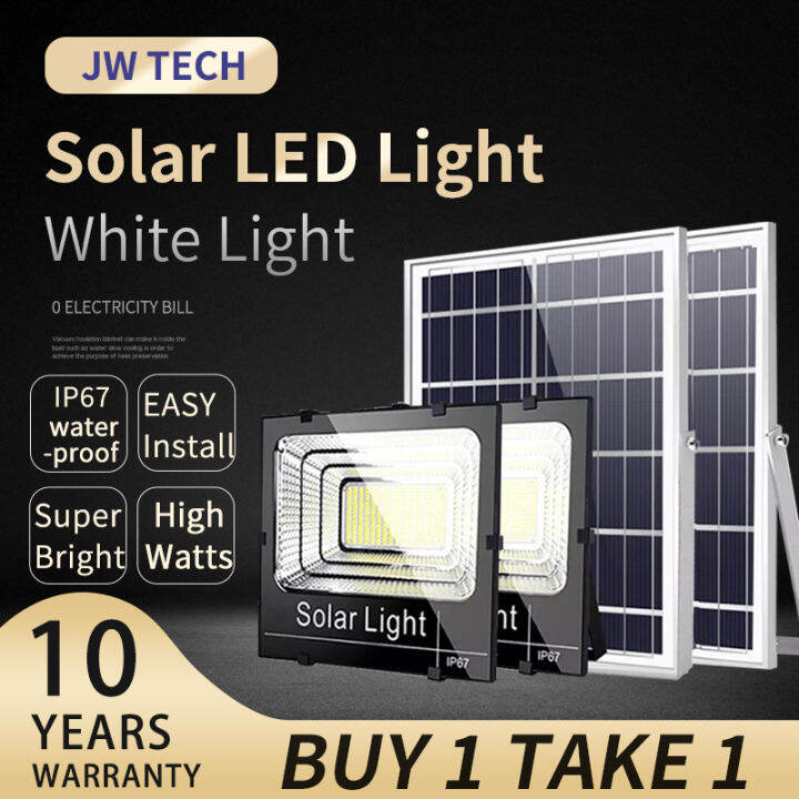 【BUY 1 TAKE 1】Solar LED Light waterproof flood light street light with ...