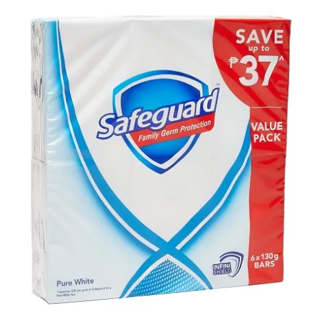 Safeguard Pure White Bar Soap 6 x 130g Value Pack | Lazada PH