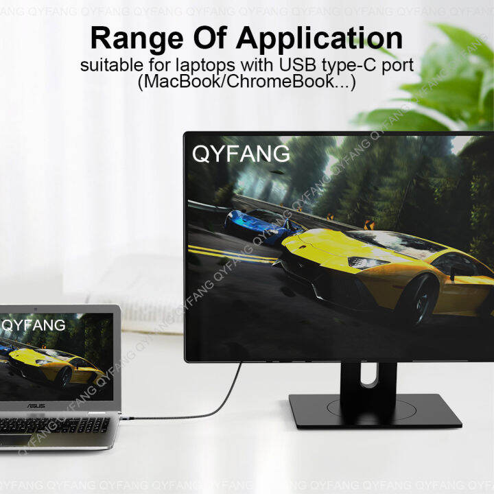 USB C to DisplayPort Cable 8K DP Type C 3.1 to Display port 1.4 Cable ...