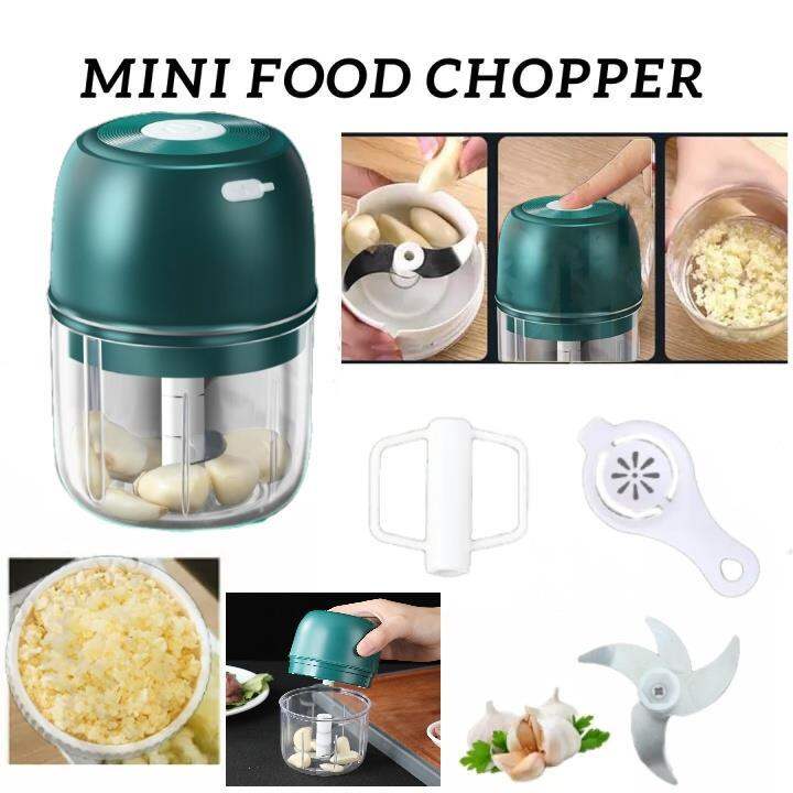 Mini Garlic machine Food Chopper Hand Pull Garlic Grinder Onion Ginger ...
