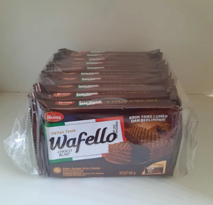 Wafello chocoblast per pak (10 bungkus @ 48 gram) | Lazada Indonesia