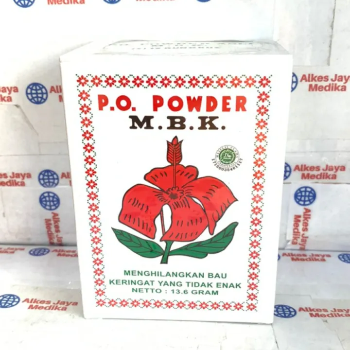 Bedak MBK Powder White Box Isi 12 Sachet | Lazada Indonesia