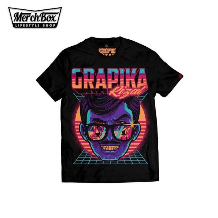 GRAPIKA RIZAL - GR Summertime (Black/T-shirt) Free Sticker | Lazada PH