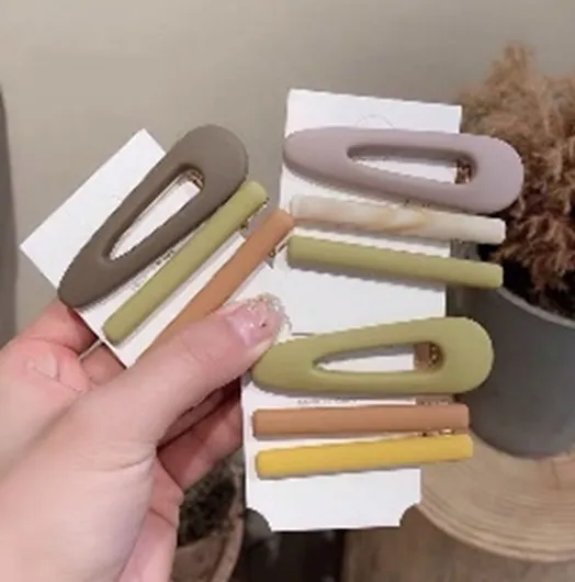 [Homemart Hair Accessories] Set of 3 Hairclips top sweet design pastel ...