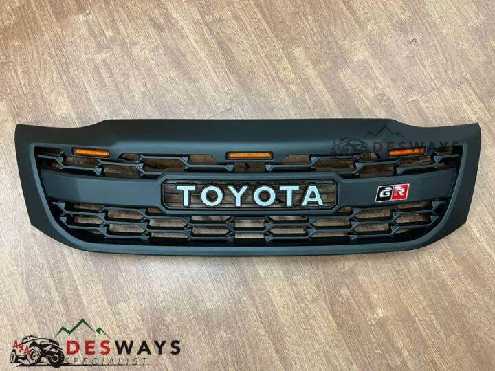 Toyota Hilux Vigo Champ GR Sport 3LED Front Grill - Vigo Champ GR Grill ...