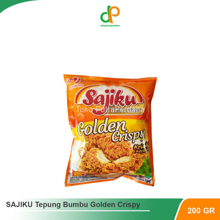 SAJIKU Tepung Bumbu Golden Crispy 200gr | Lazada Indonesia