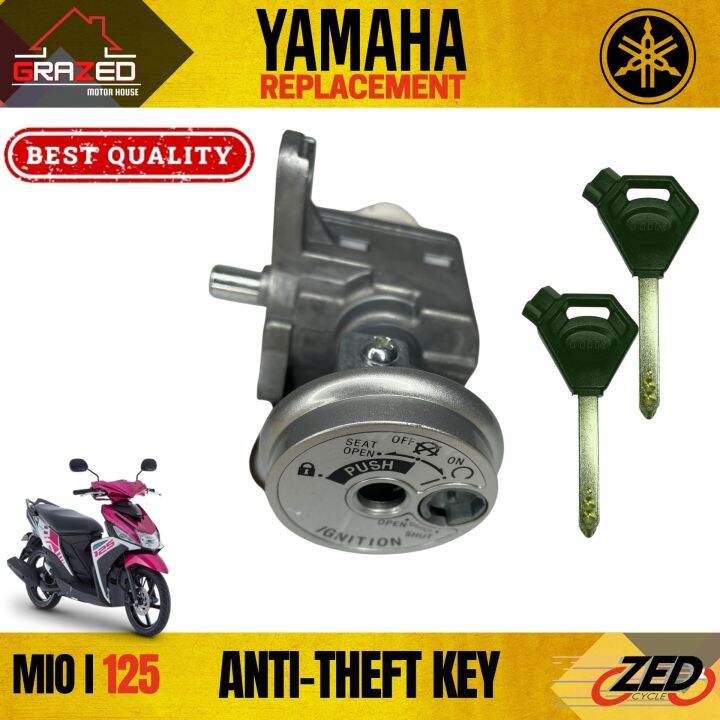 ANTI THEFT KEY SET for Yamaha Mio i 125 M3 (Replacement) | Lazada PH