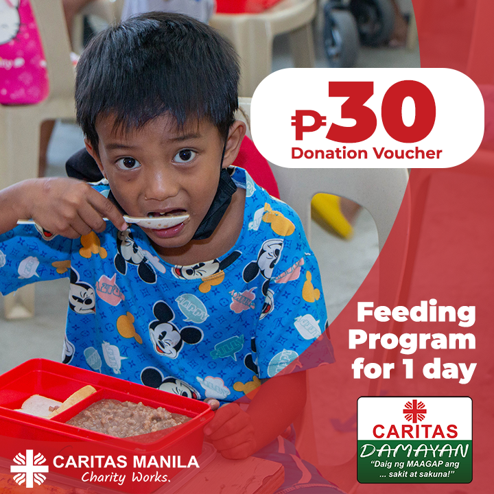 Caritas Manila Damayan Feeding Program - Php 30 | Lazada PH