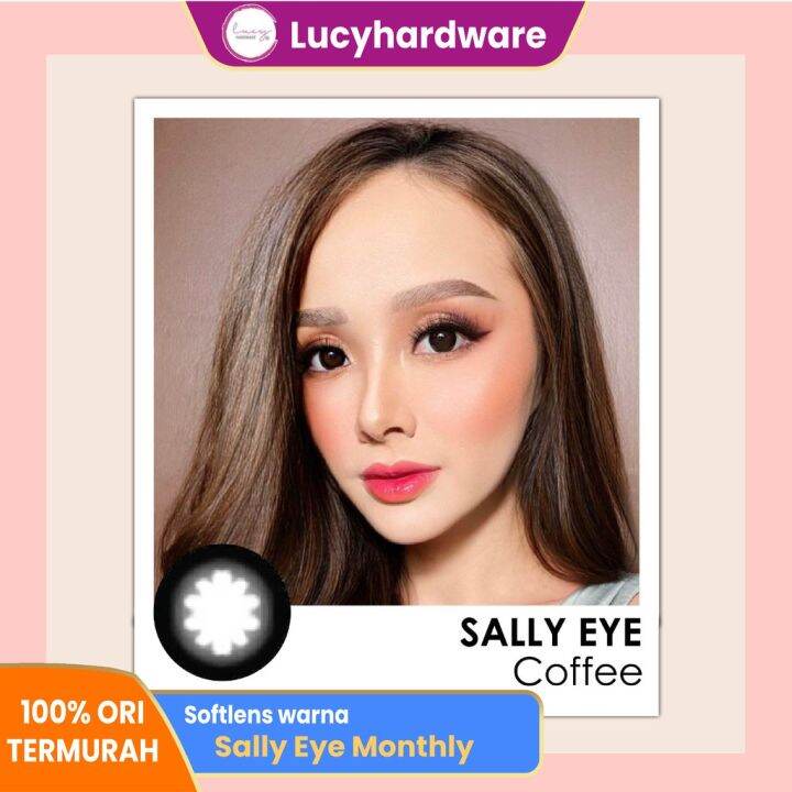 Softlens warna Sally Eye by she | Lazada Indonesia
