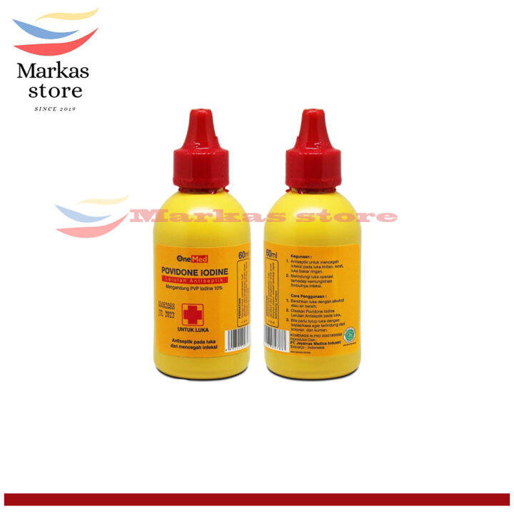 Povidone Iodine Ecodine 60/30/15/10 ml / Povidon Iodin Ecodin | Lazada ...