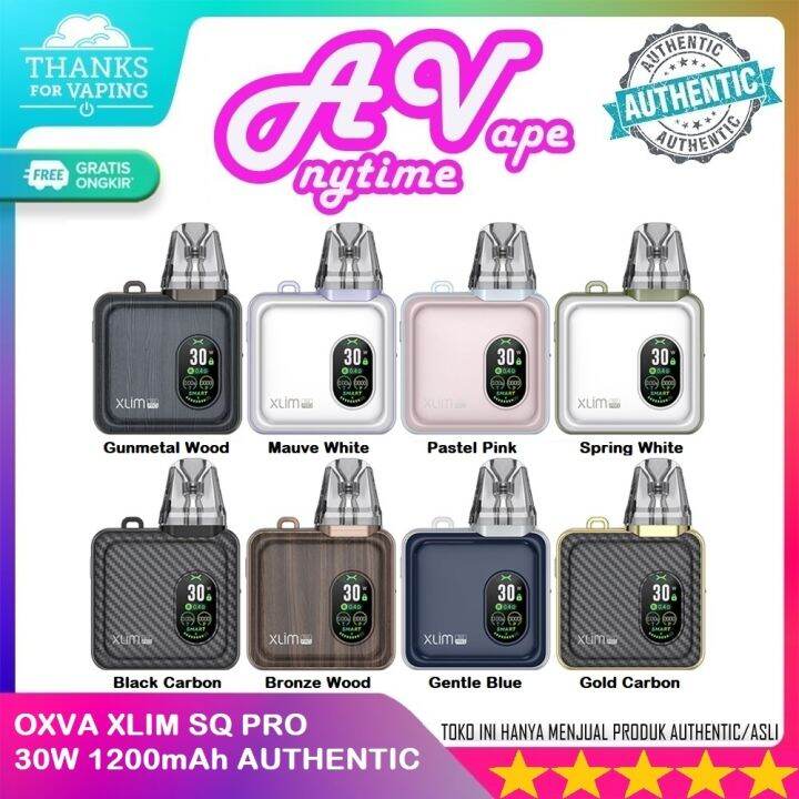 Oxva Xlim SQ Pro 30W with TFT Screen | Lazada Indonesia