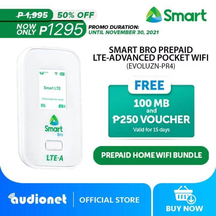 Smart Bro LTE ADVANCED POCKET WIFI | Lazada PH
