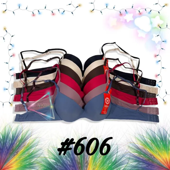 #606 Seamless Push Up Underwear Bra | Lazada PH