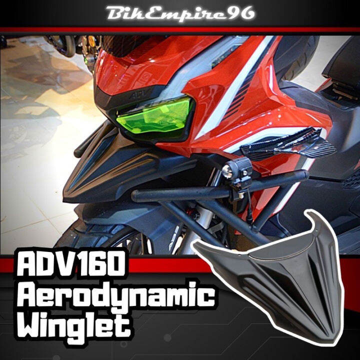 Honda ADV160 ADV150 Front Fairing Spoiler Winglet Cover Dada Depan for ...