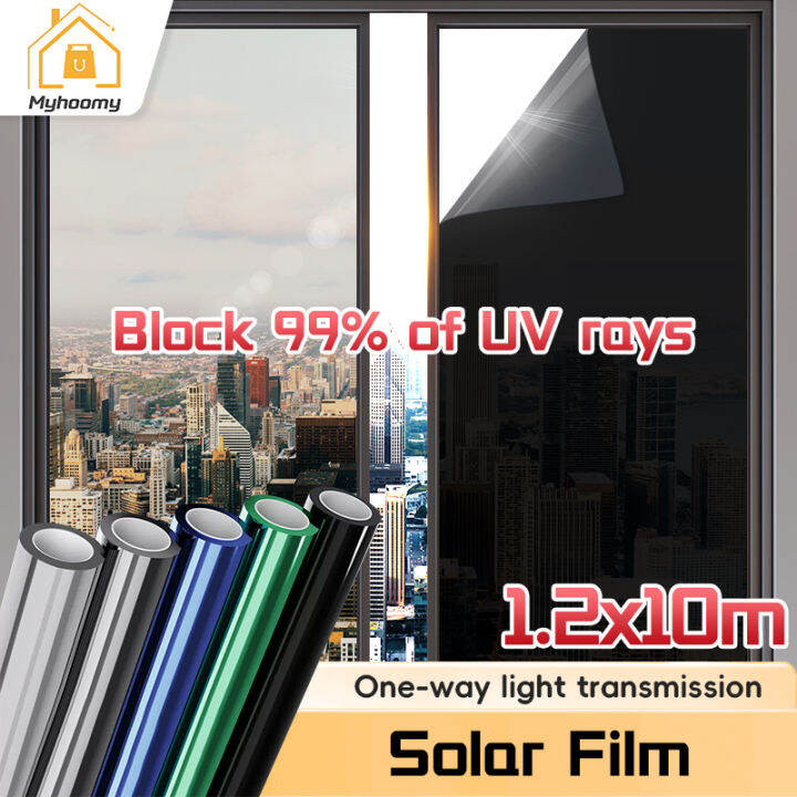 Window Sunscreen Film Tinted Rumah Uv Protection Tinted Sliding Door ...