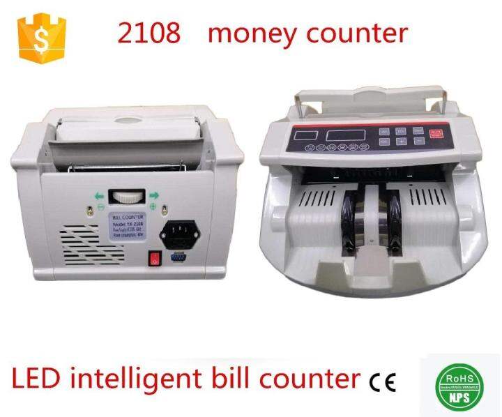 YX-2108 Intelligent Money Counter w/ Alarm For Counterfeit Banknote CE ...