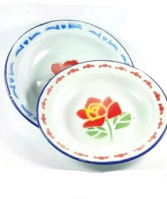 Piring Seng Piring Enamel Piring Jadul 20cm | Lazada Indonesia
