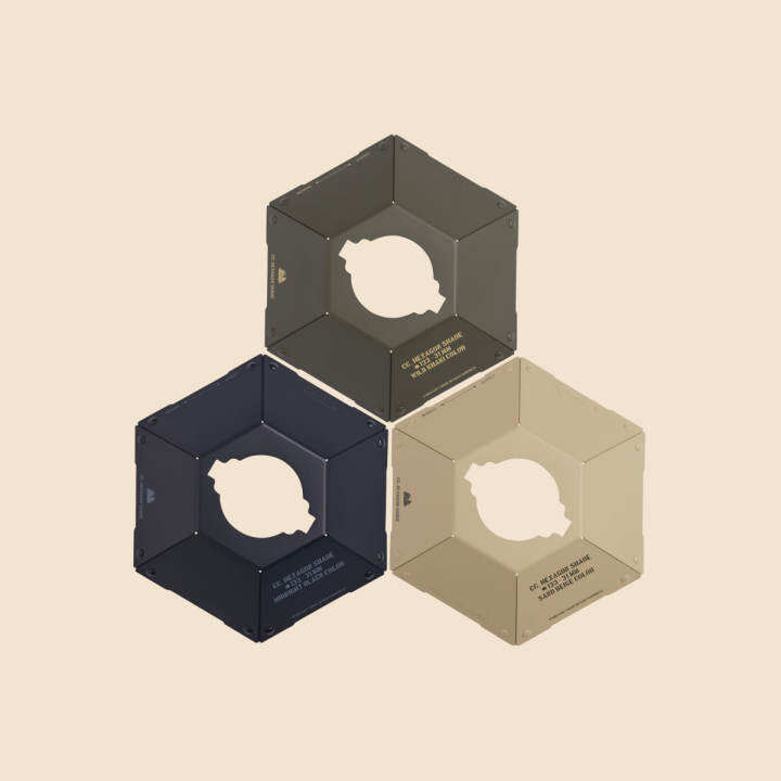 cargo container hexagon shade แฉ่งไฟสำหรับไฟLED cargo | Lazada.co.th