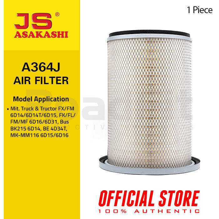 JS Air Filter A364J for Mitsubishi Truck & Tractor FX/FM 6D14/6D14T ...