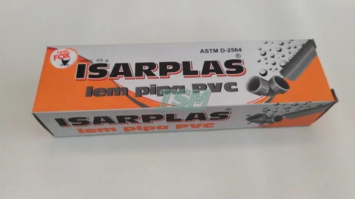 Lem Isarplas / Lem Pipa 45gr / Lem Pipa Isarplas Tube / Lem Pralon PVC Harga Per Pcs | Lazada ...