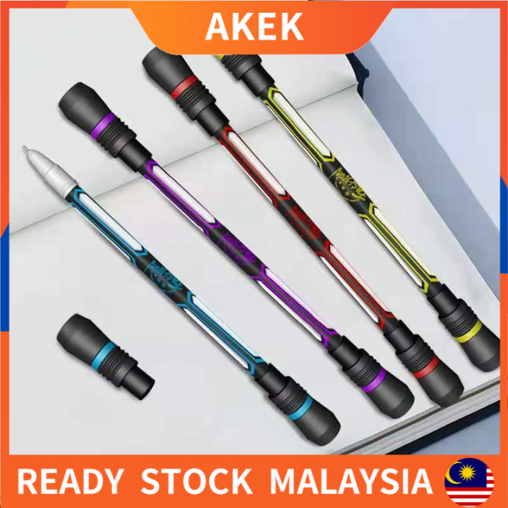 Release Pressure Student Gift Luminous Spinning Pen / LED Light for ...