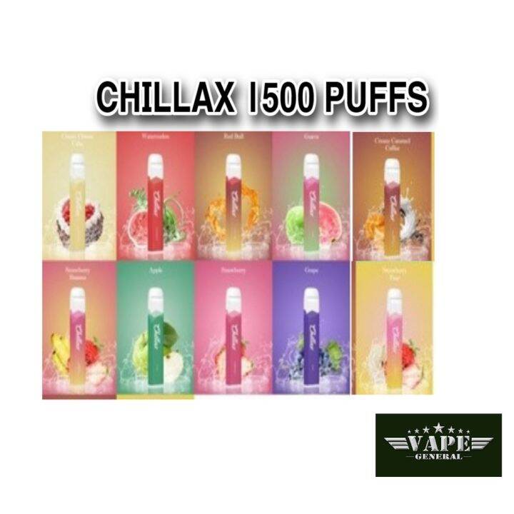 CHILLAX DISPOSABLE VAPE | Lazada PH