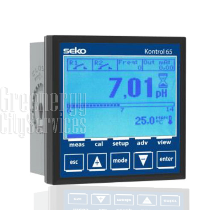 Seko K65 pH/ORP Controller Meter Featured Proportional Control of 4-20mA & SSR Frequency and ...