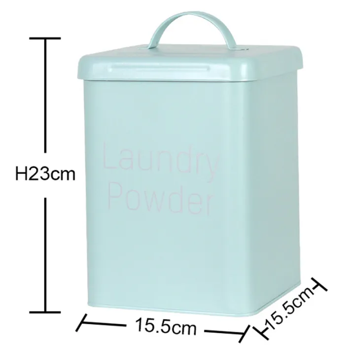 Laundry Washing Powder Storage Box Light Large Organizer Container ...