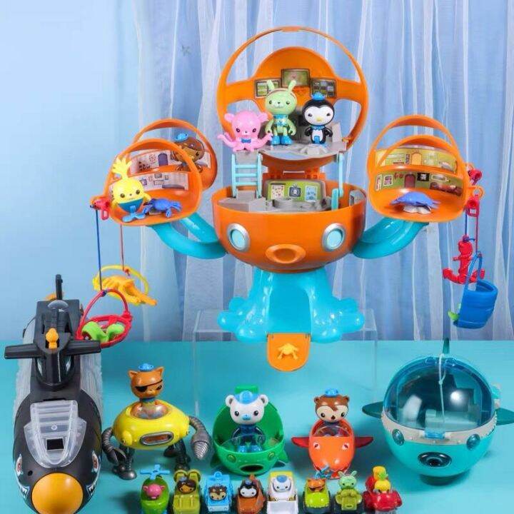Octonauts Toys Submarine Vehicles Boat Ship Models Captain Barnacles ...