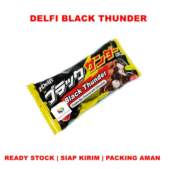 Cokelat Delfi Black Thunder Cookie Bar 21 Gram | Lazada Indonesia