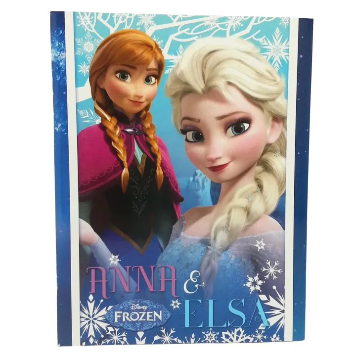 Disney Frozen Anna Elsa Exercise Book (80PP) | Lazada