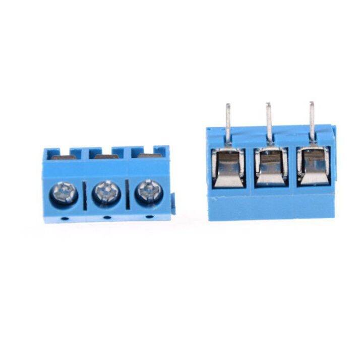Terminal srew 3 pin PCB BLOCK KF301-3P BIRU | Lazada Indonesia