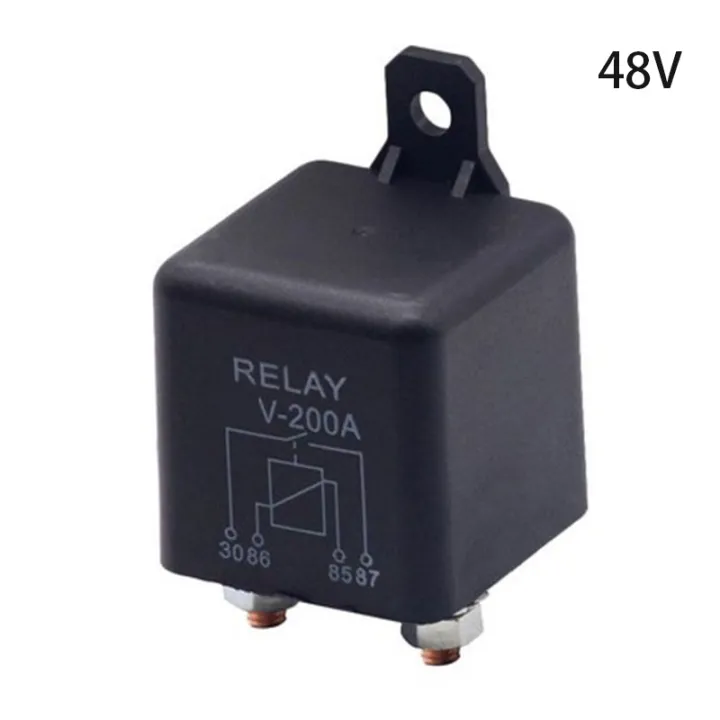 Car Truck Automotive high current relay 12V/24V/48V 200A 2.4W ...