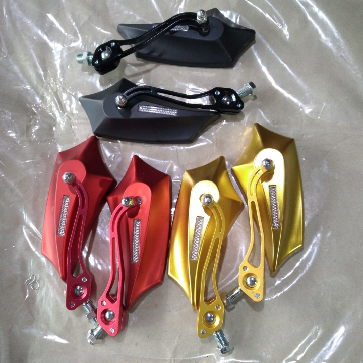 Spion Batman koso kotak Variasi Full Cnc Bisa Untuk Semua Motor Yamaha ...