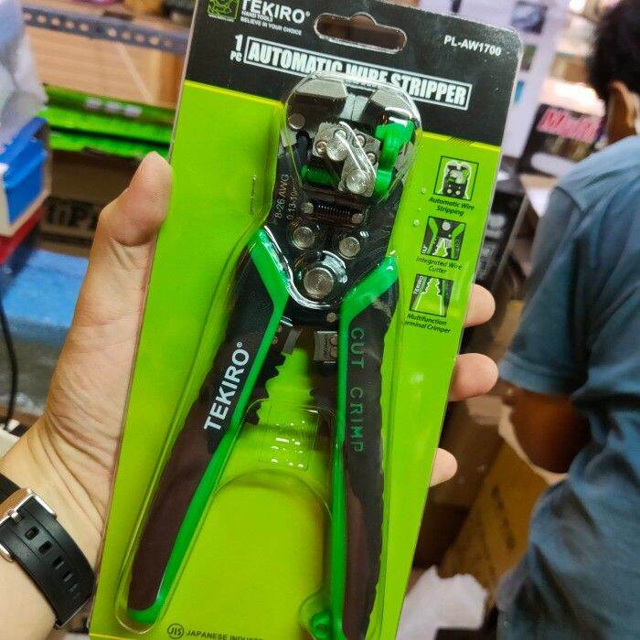 Tang kupas kabel otomatis TEKIRO Automatic wire stripper | Lazada Indonesia