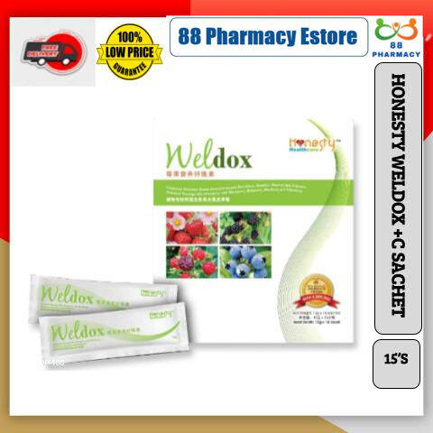Honesty Weldox+C /Weldox 莓果营养纤维素 12g x 15 Sachets | Lazada