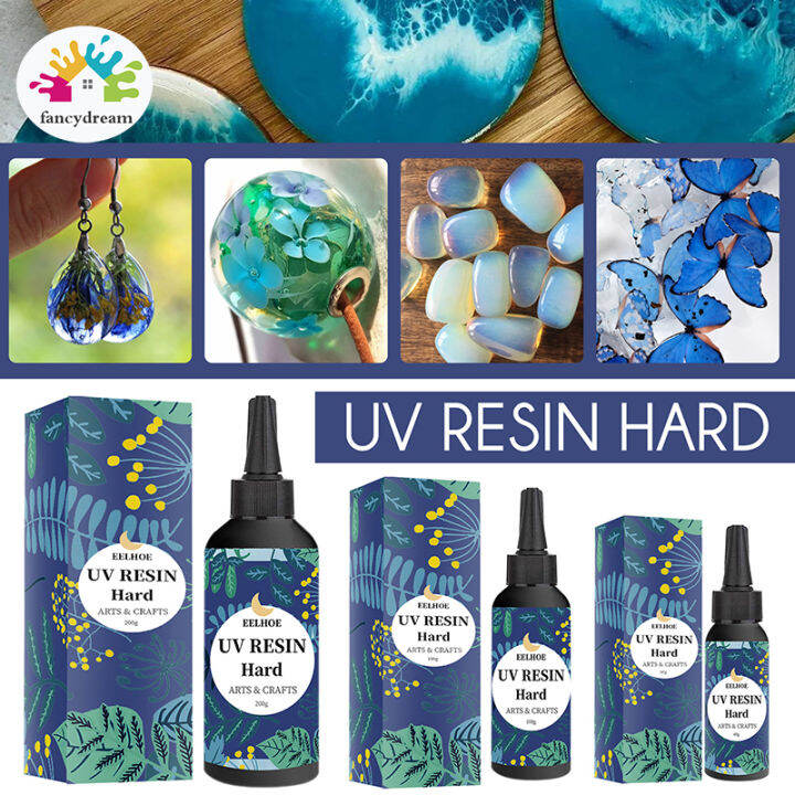 Fancydream Lem UV Transparan Epoxy Resin Curable Lem Keras Jenis Lem ...