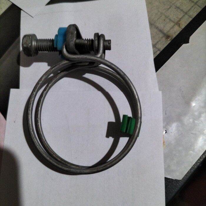 kleman clamp pengait besi plat selang radiator bagus berbagai ukuran ...