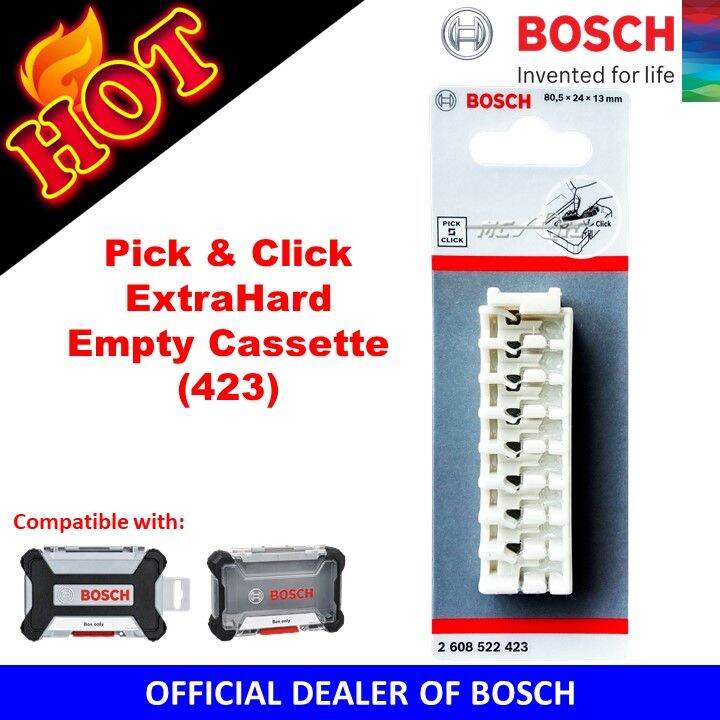 Bosch Pick & Click ExtraHard Empty Cassette (423) | Lazada PH