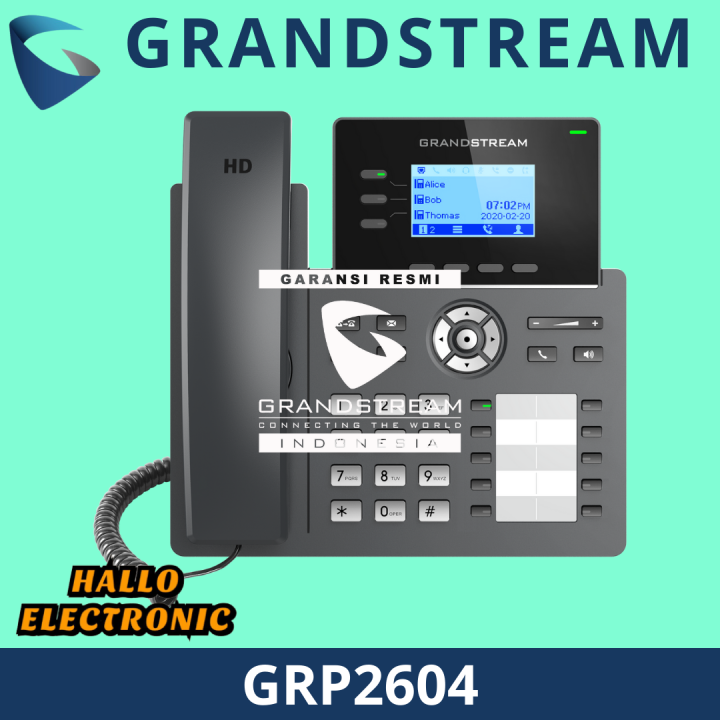 Grandstream IP Phone GRP2604 - Produk USA, Harga China | Lazada Indonesia