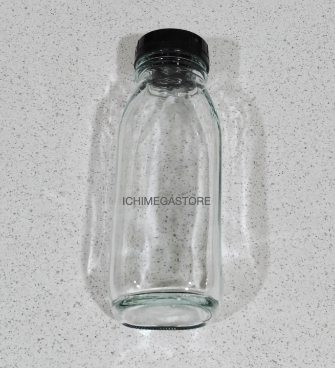 CHIMEGASTORE Botol Bumbu Dapur Kaca Milk Bottle 500 ml Botol Spice ...
