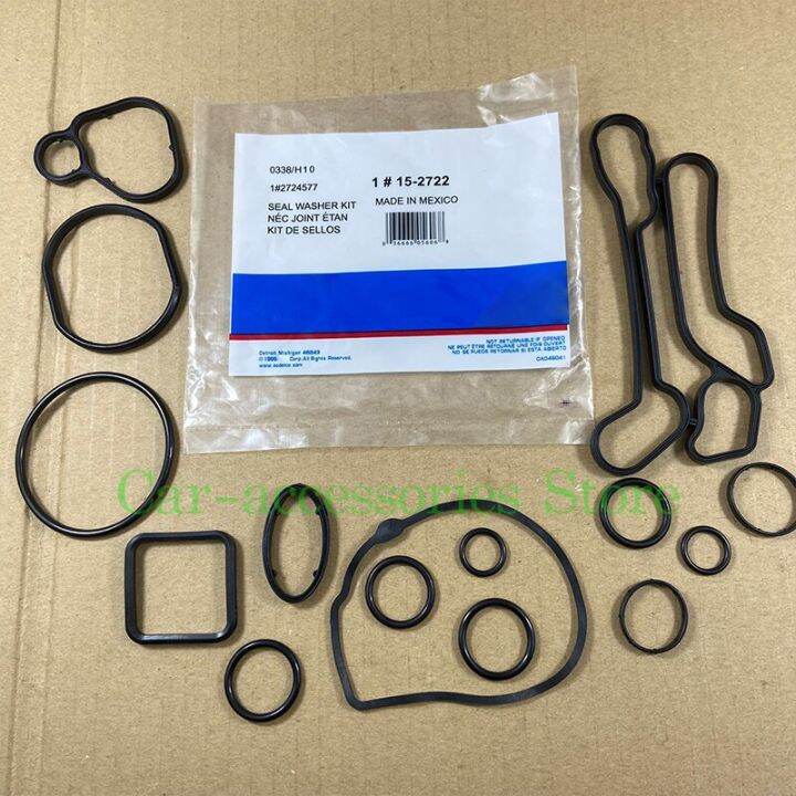 Original Engine Oil Cooler Gasket Seal Set 2724577 For Chevrolet Aveo ...