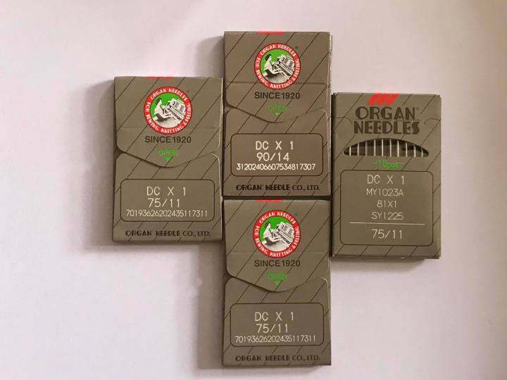 Kim máy vắt sổ kí hiệu DC, hàng Organ của Nhật , kim máy vắt sổ , Kim ...