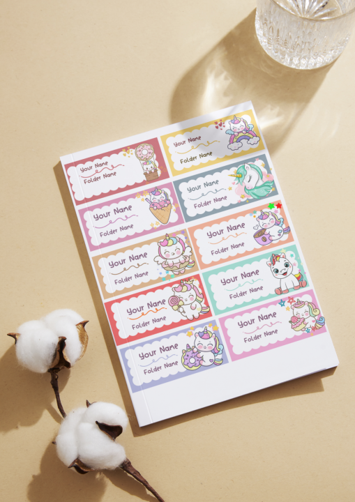 Sticker Label Customised 12pcs | Lazada PH