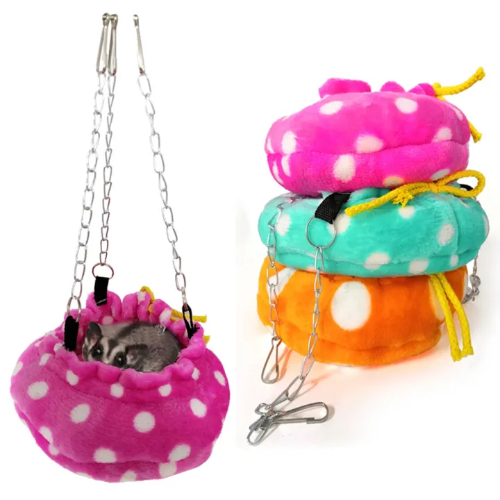 DGFDF อุปกรณ์เสริมกรงนกทรงฟักทองออลซีย์,อุปกรณ์สัตว์เลี้ยงเปลนอนแบบแขวน ...