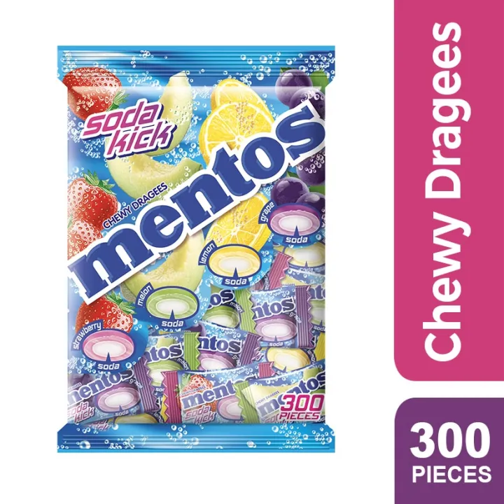 Mentos Soda Kick 300s - 1 bag | Lazada PH