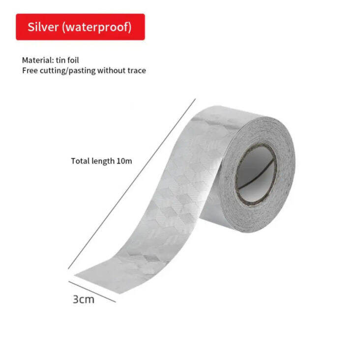 Self-Adhesive Oil-Proof Sticker Kitchen High Temperature Aluminum Foil ...