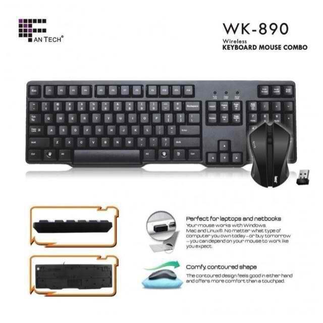 ??Original Fantech wireless Keyboard and Mouse Combo | Lazada PH